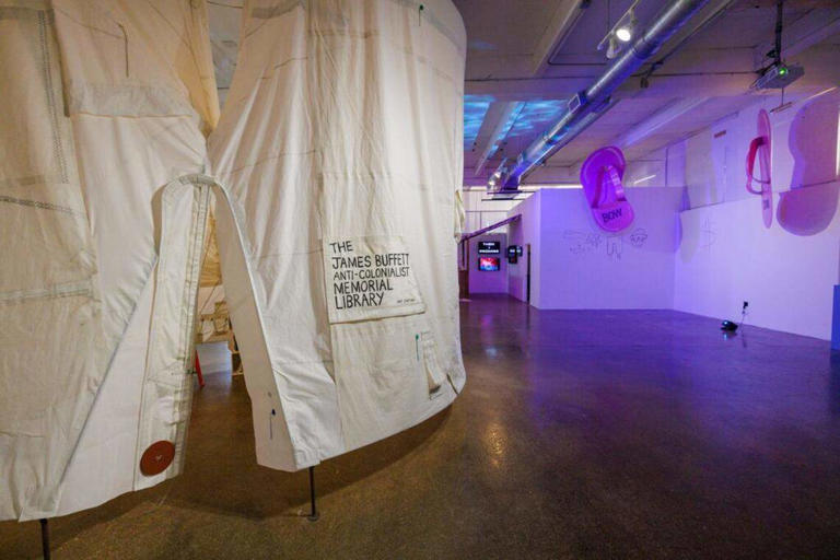 Artists turn Margaritaville inside out at Locust Projects