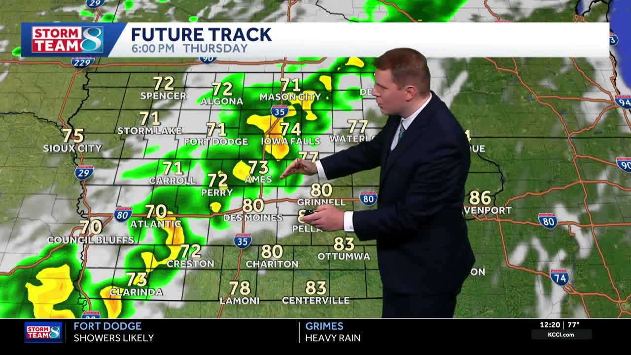 Strong storm chances coming to central Iowa