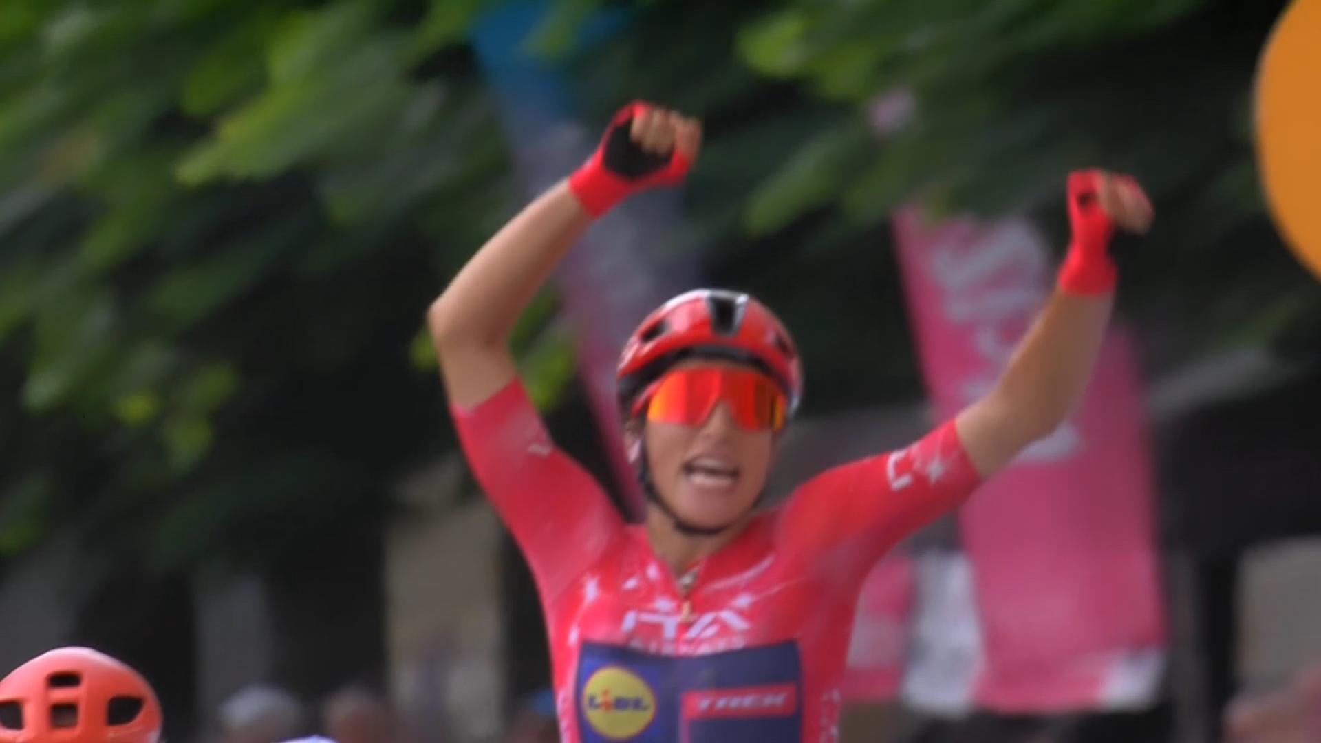 Balsamo wins women's Giro d'Italia stage 6