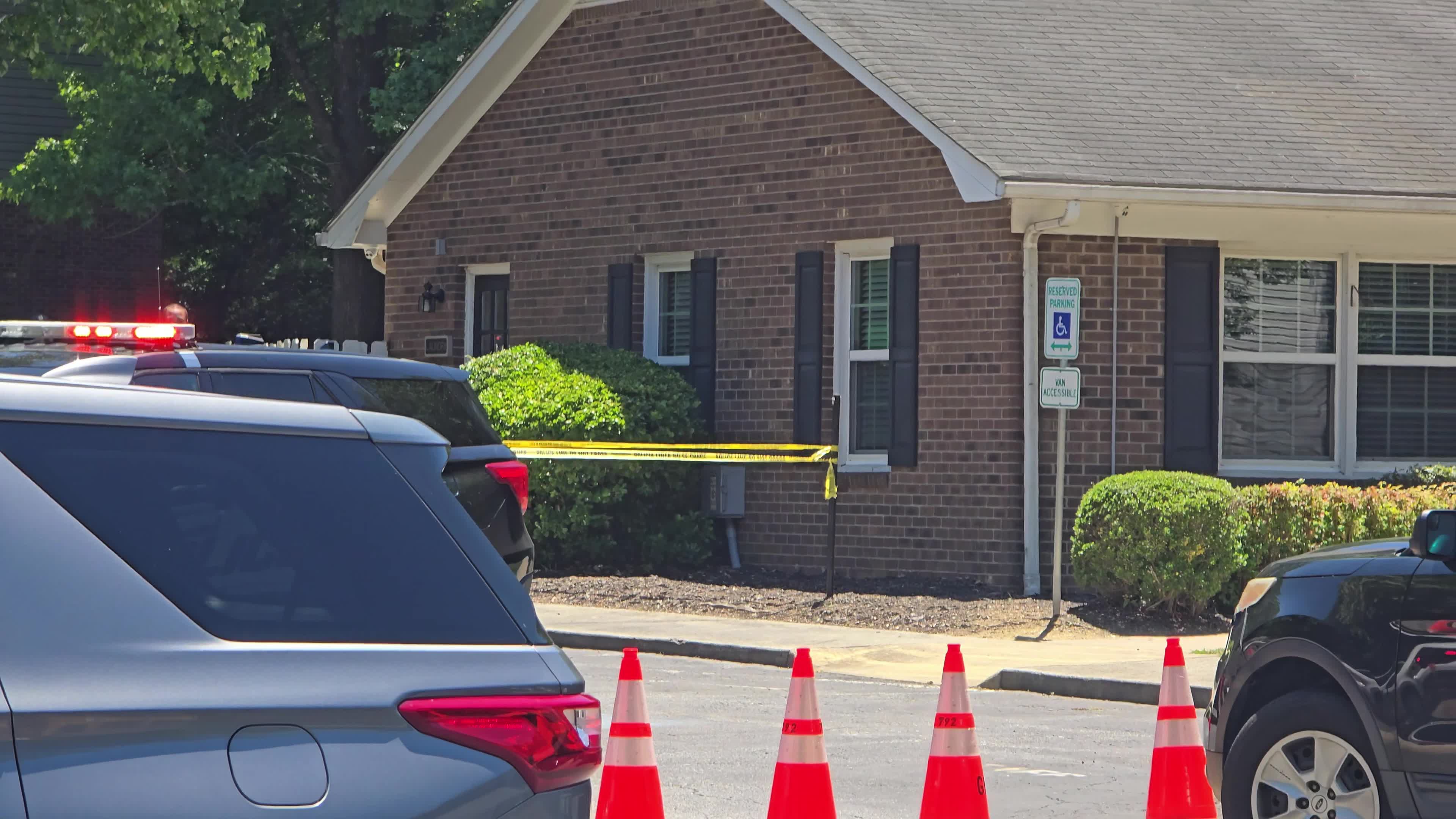Heavy police presence at apartments on Glendale Drive in Greensboro