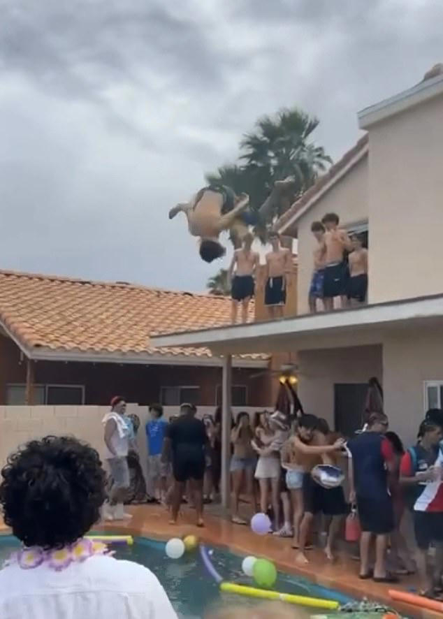 Teen who lost his ear after drunkenly flipping into a pool at party ...
