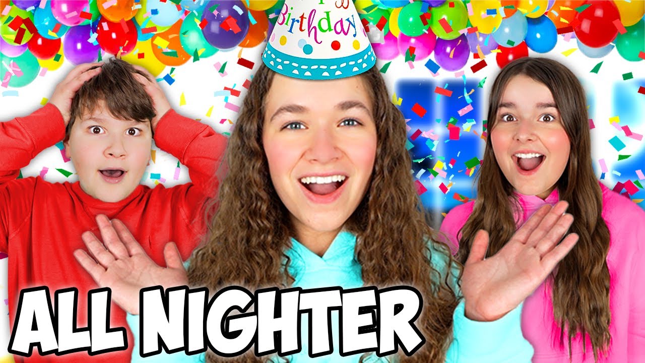 Birthday fun on a school night