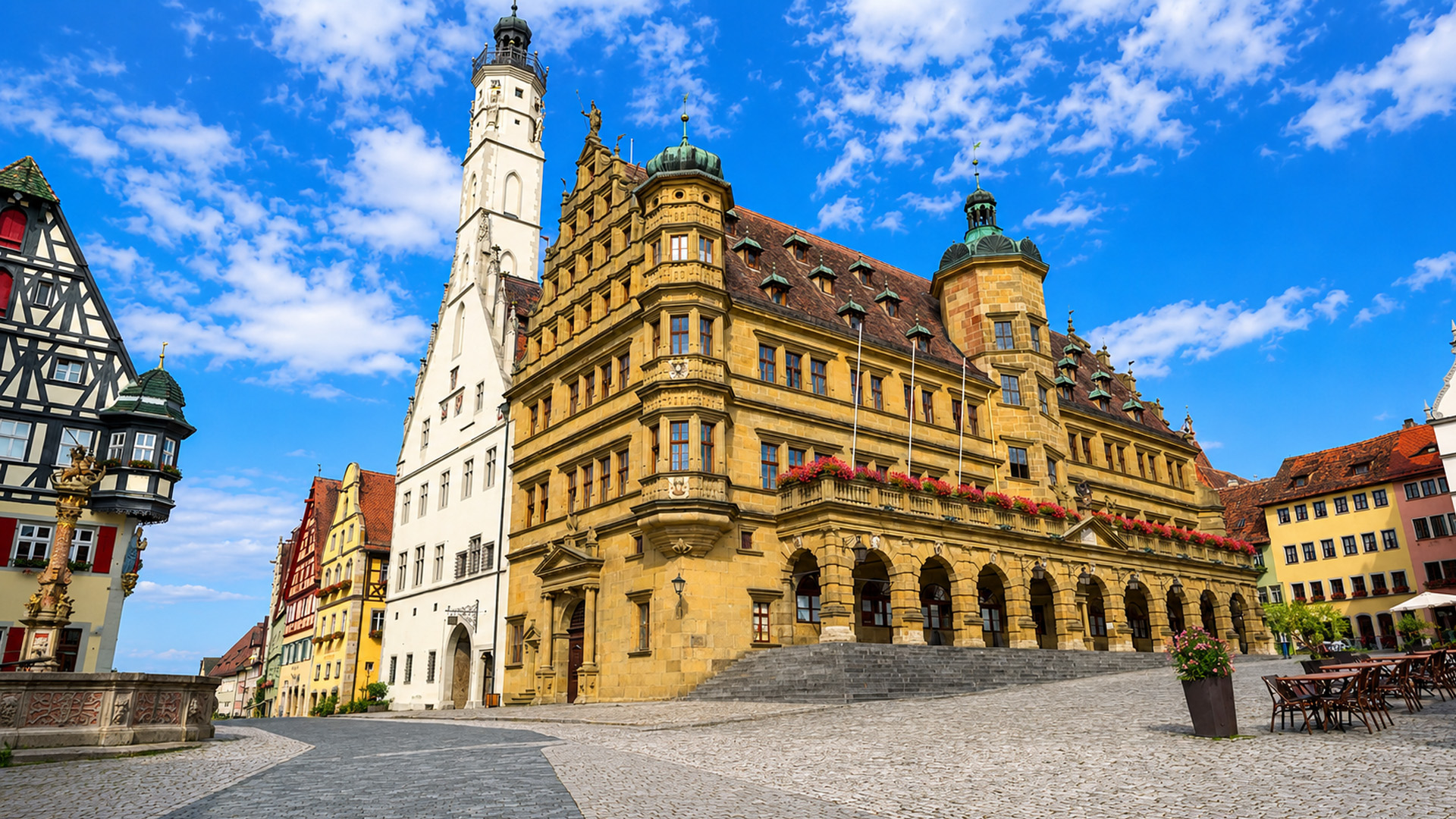 Rothenburg ob der Tauber reveals timeless medieval beauty (4K)
