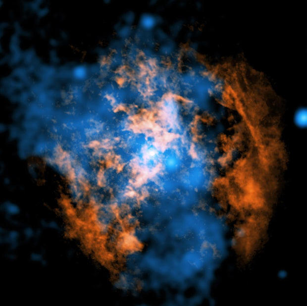 Northwestern scientists find long-elusive wind emitting from Milky Way ...