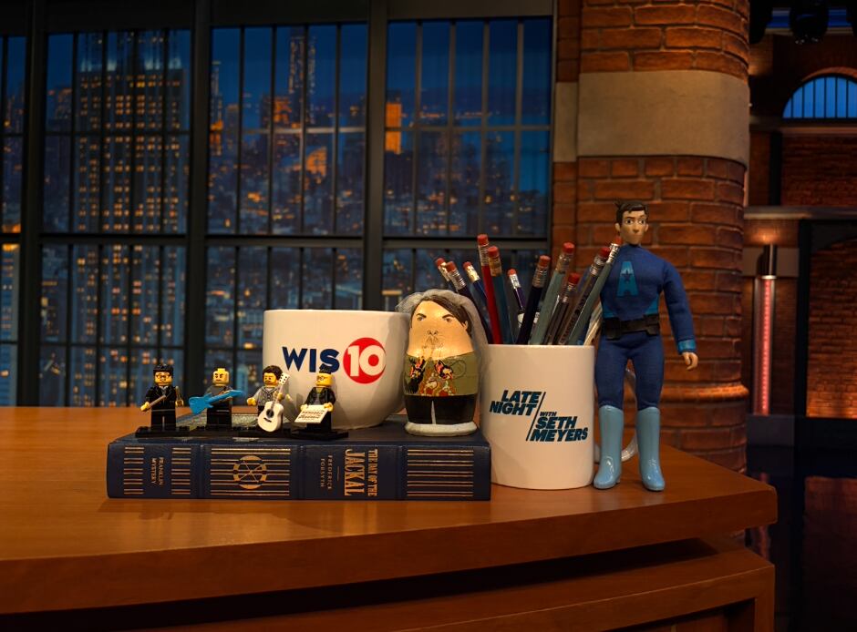 WIS mug to be featured on 'Late Night with Seth Meyers'