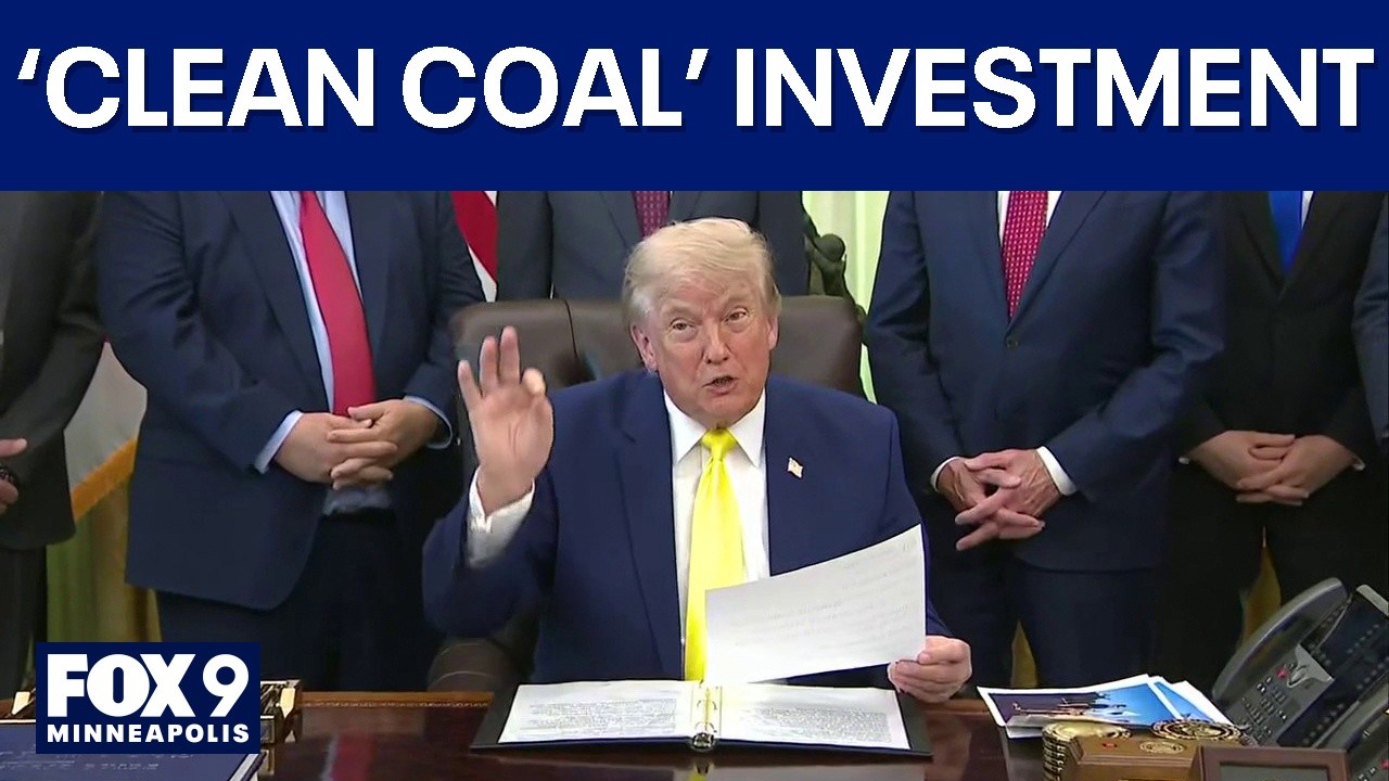 'Clean coal' investment promoted by Trump