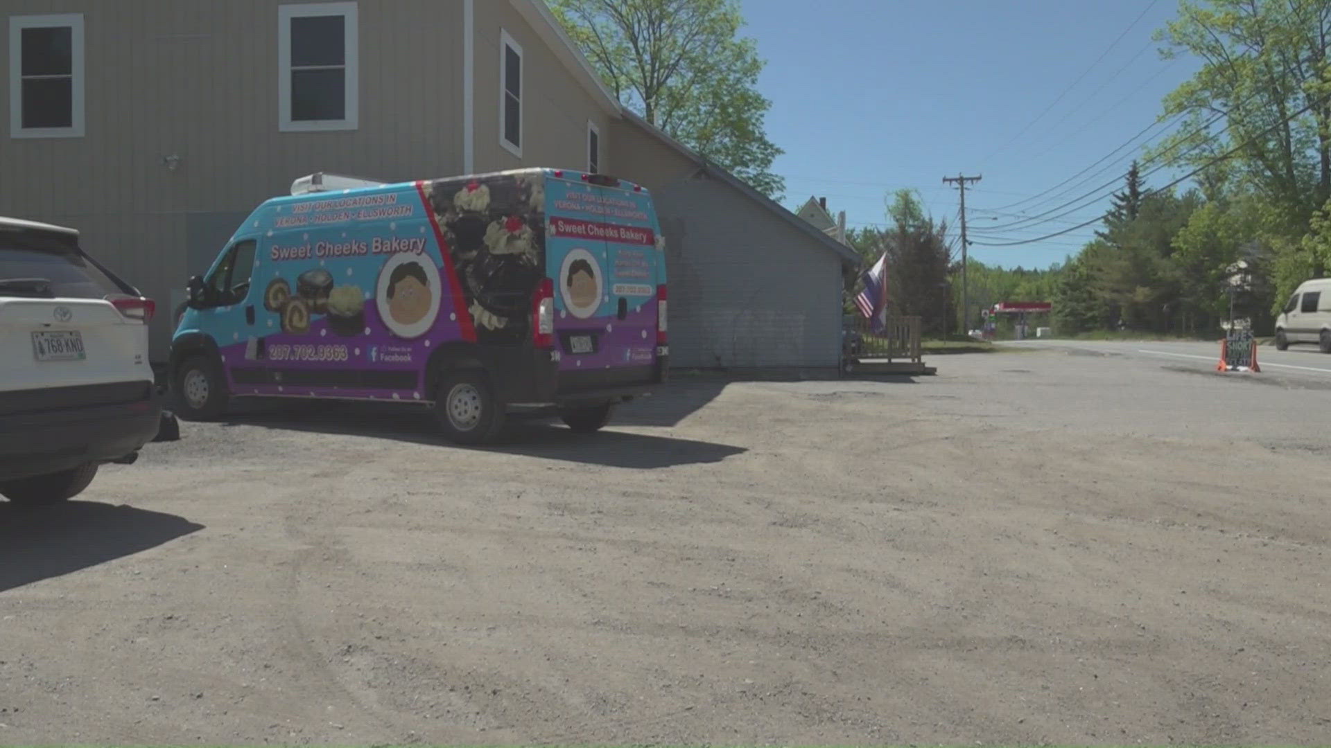 Gas stolen from bakery delivery truck