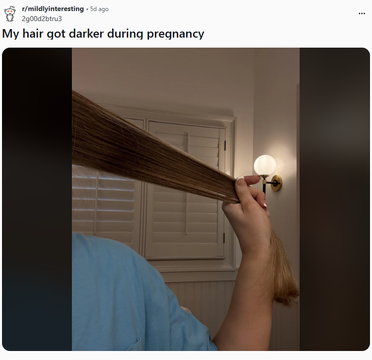 Woman gets pregnant—then notices one 'bizarre' change