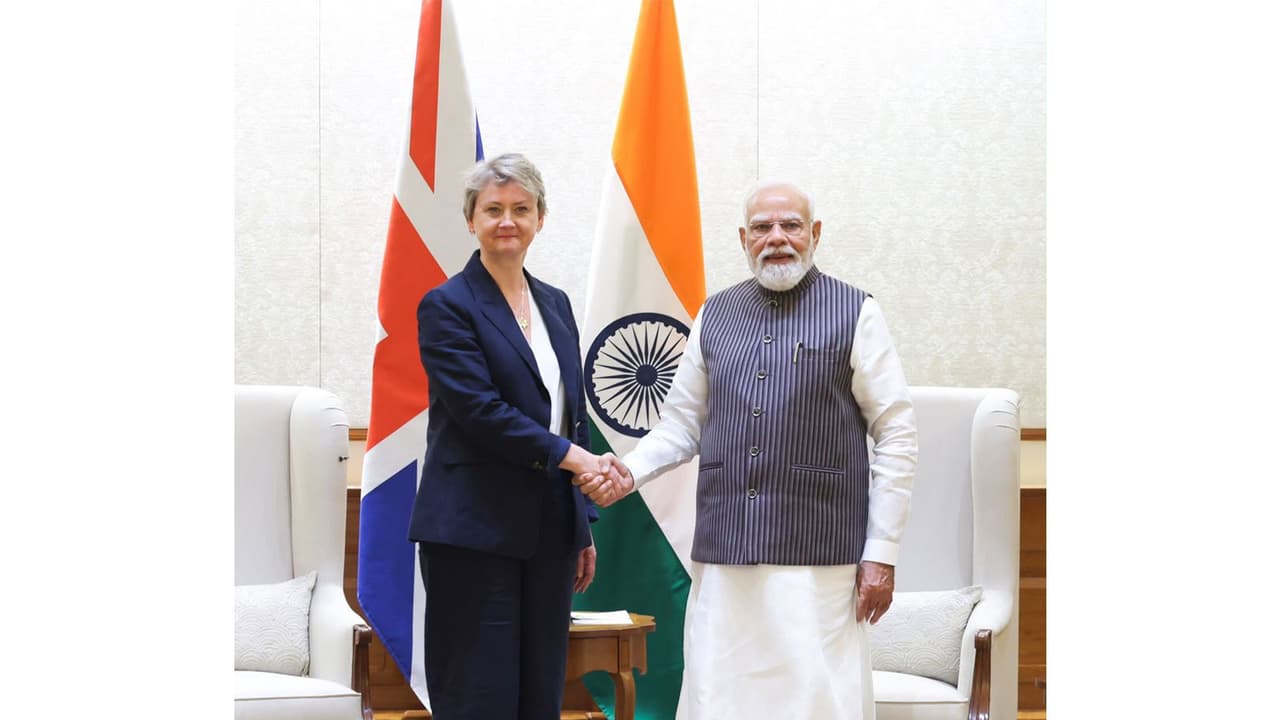 UK's Yvette Cooper, Jaishankar review India-UK Vision 2035 progress