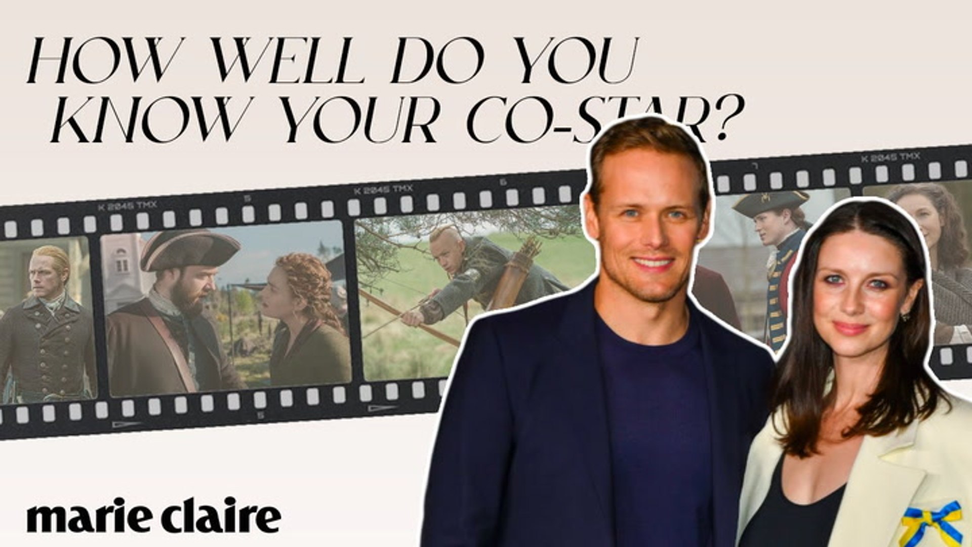 'Outlander' stars Caitriona Balfe & Sam Heughan put their friendship to ...