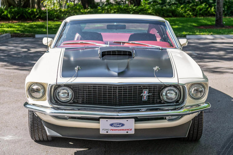 Rare 1969 Ford Mustang Mach 1 Cobra Jet heads to auction as interest builds