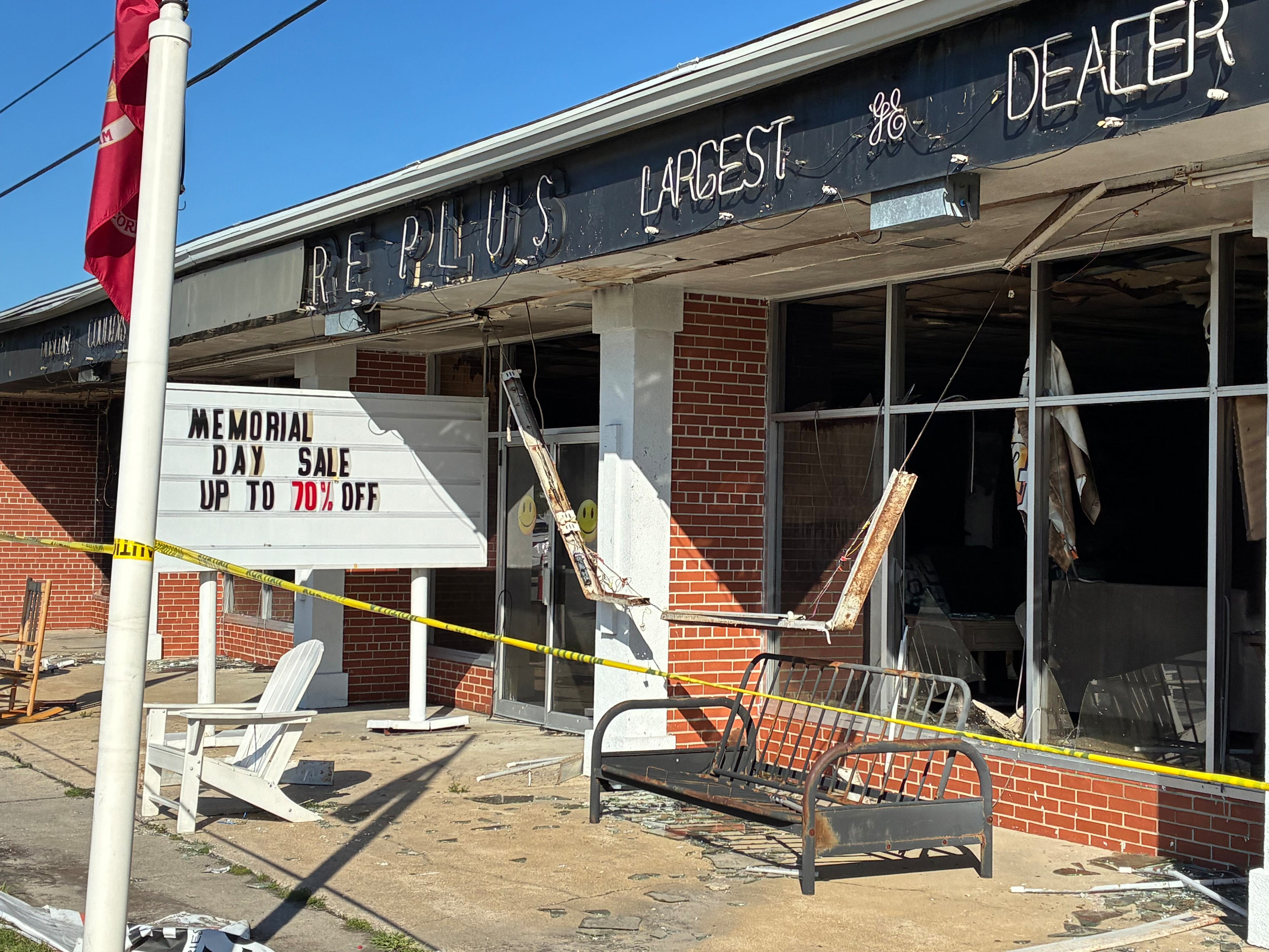 Jacksonville furniture store declared total loss after fire, cleanup ...