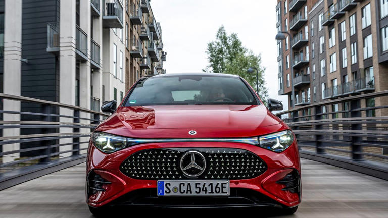 Mercedes CLA EV beat its EPA range by 73 miles