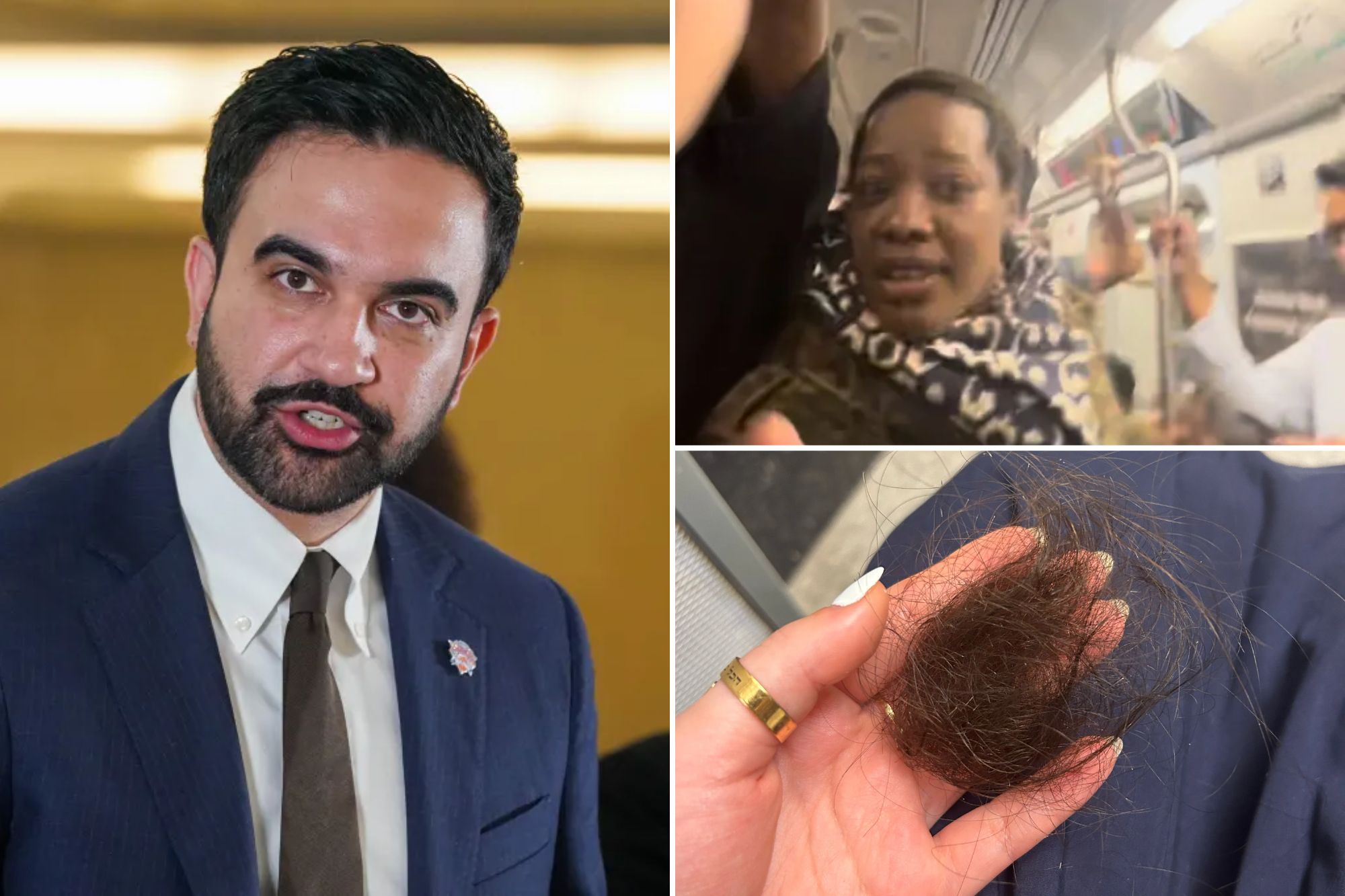 Mamdani under fire for silence on harrowing antisemitic NYC subway ...