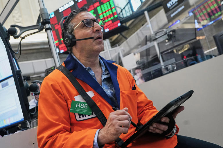 The Dow leaps to a record as oil prices ease and US stocks outside of ...