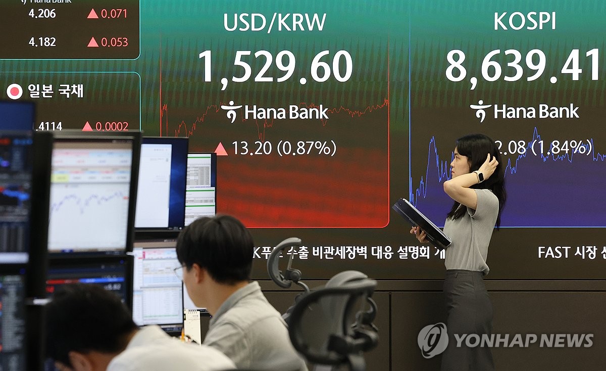 KRX issues sell-side sidecar for KOSPI on sharp fall