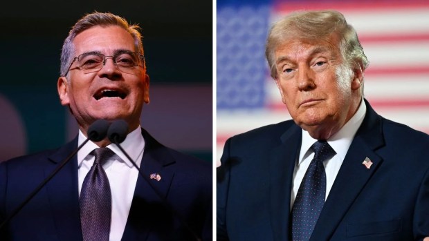 Karen Bass, Xavier Becerra fire back at Trump's California 'cheating ...