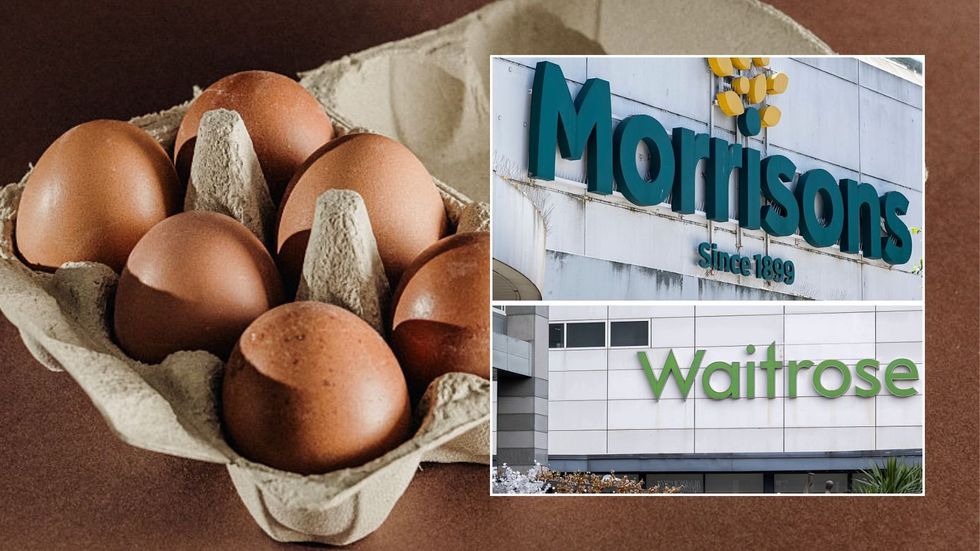 Morrisons and Waitrose to keep selling brown eggs as supermarkets cave ...