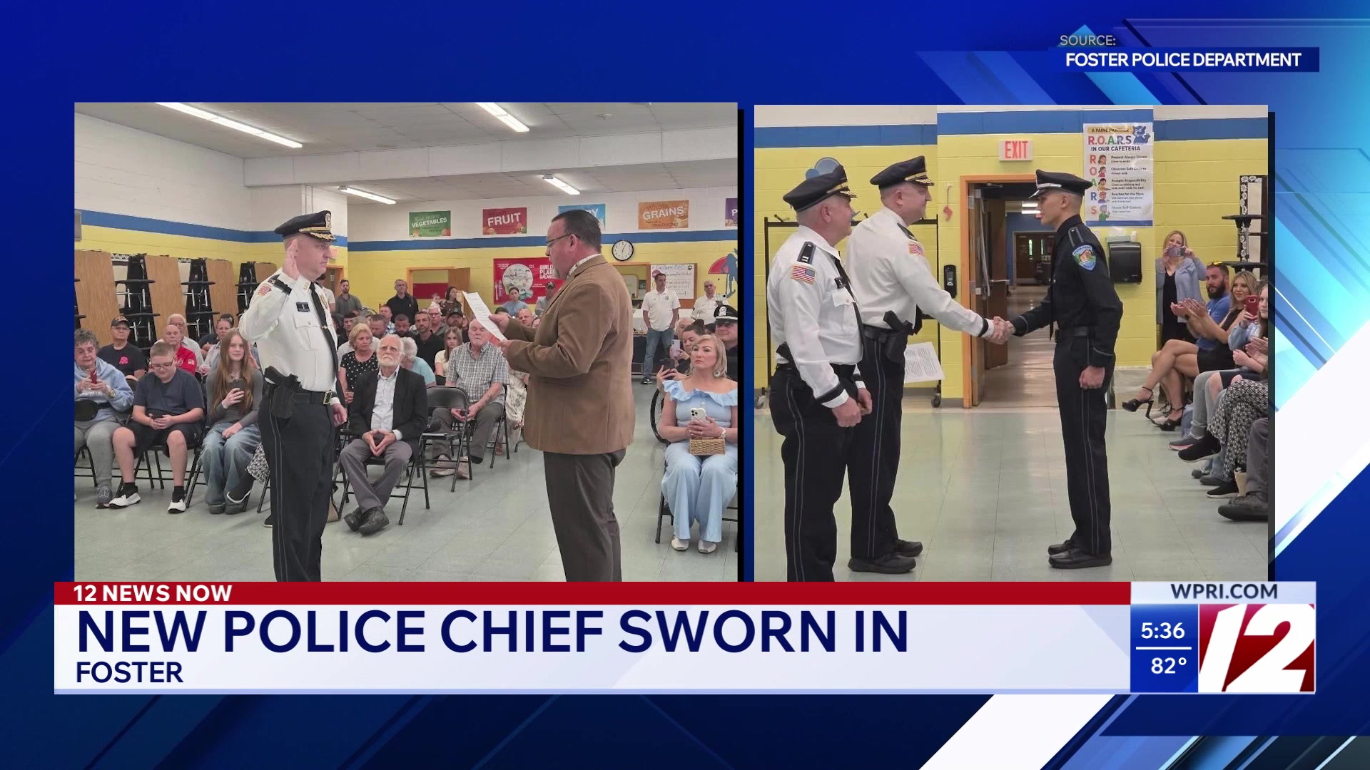 New Foster police chief sworn in
