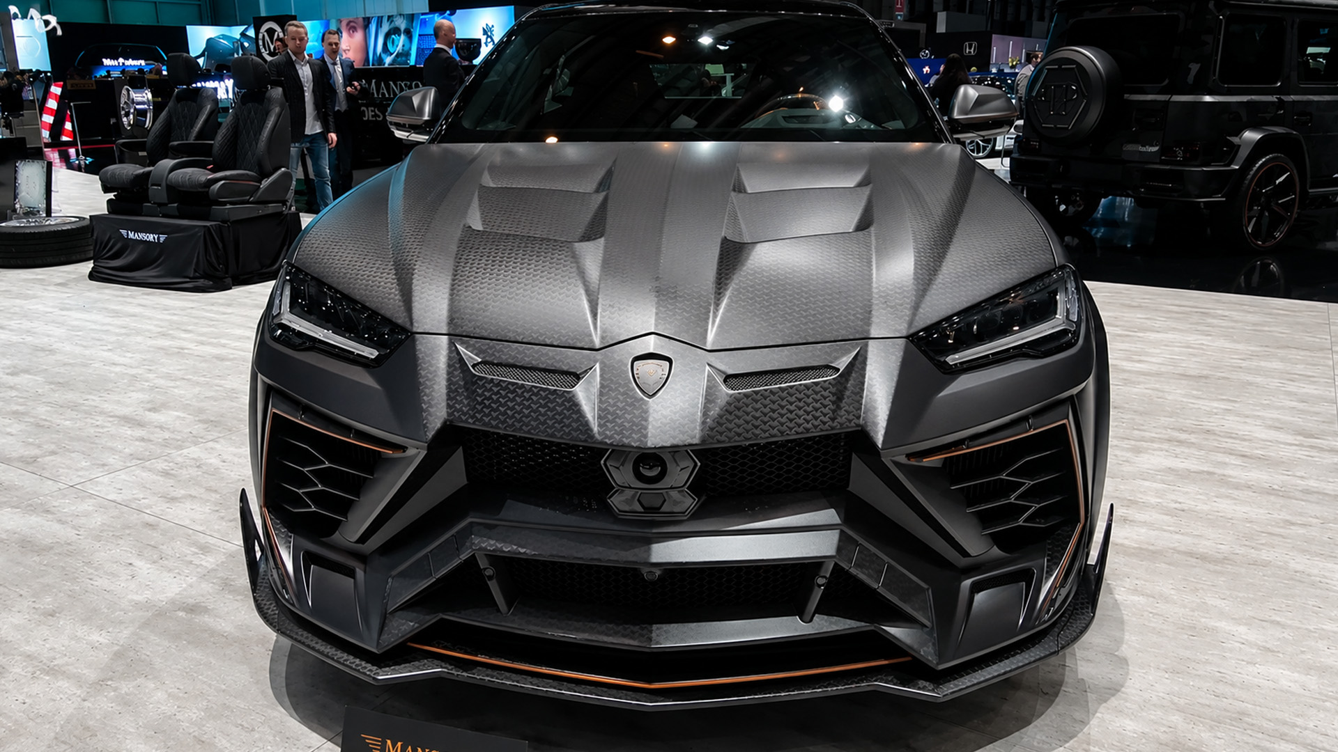 Mansory’s custom Lamborghini Urus Venatus at the Geneva Motor Show