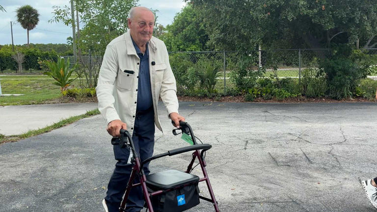 94-year-old man punched in the face while riding his scooter to church