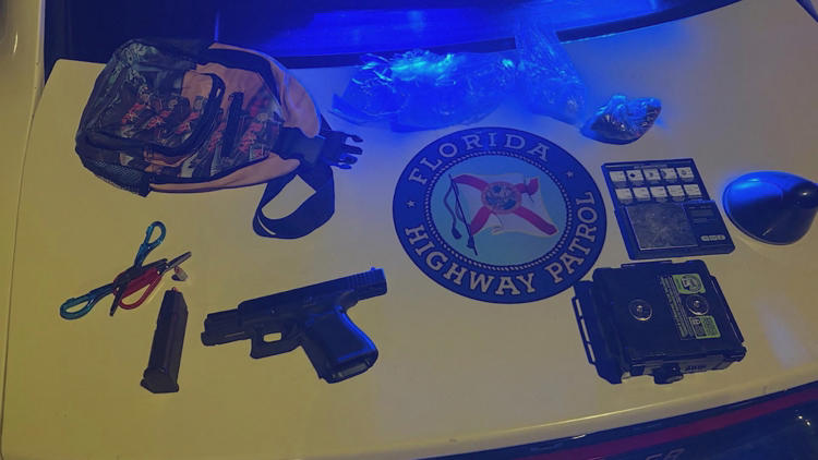 Convicted felon leads troopers on high-speed chase over bridge before ...