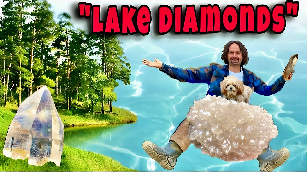 Douglas Lake “Diamond” mining! Crystals in Tennessee?