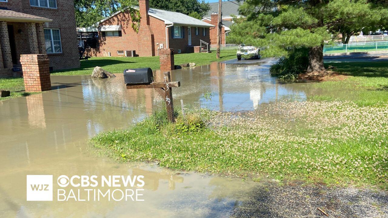 Large water main break leaves some Baltimore County residents without water