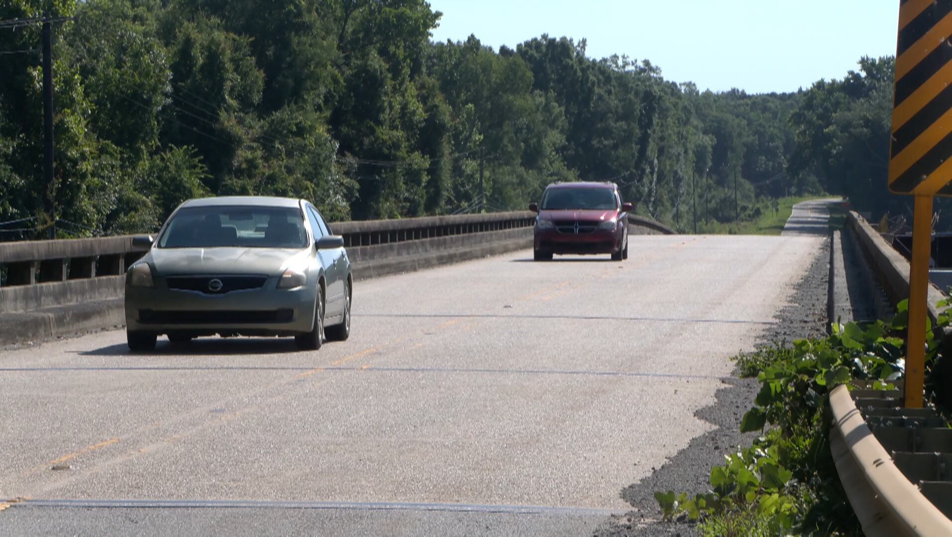 Roy Cumbest Bridge closes indefinitely after slope failure