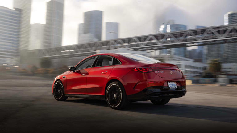 Mercedes CLA EV beat its EPA range by 73 miles