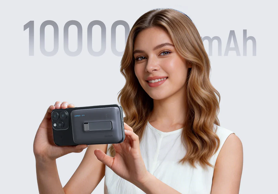Cuktech launches new 10,000mAh 30W magnetic power bank with a built-in ...