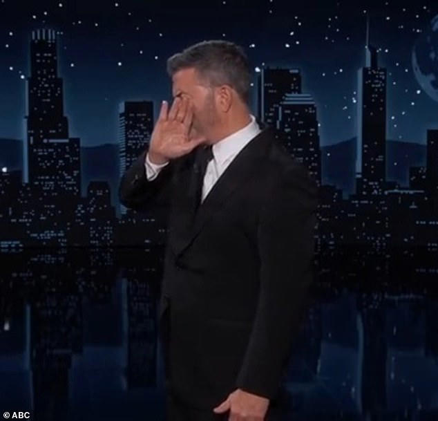 Vomiting Jimmy Kimmel brands Donald Trump Jr an attention seeker over ...