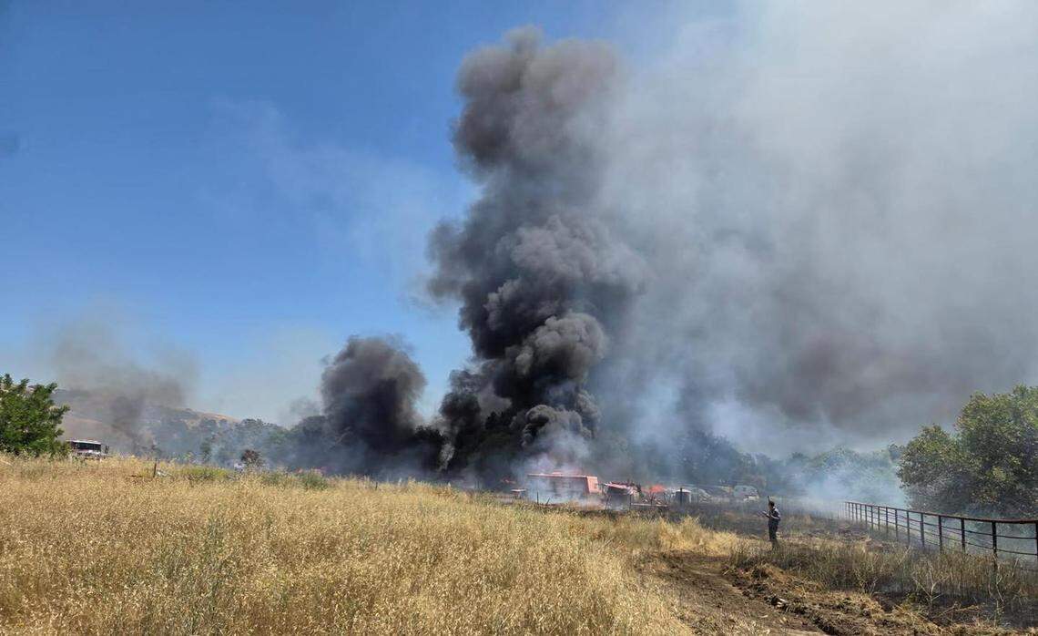 With Cal Fire busy and smoke billowing, neighbors rallied to save home ...