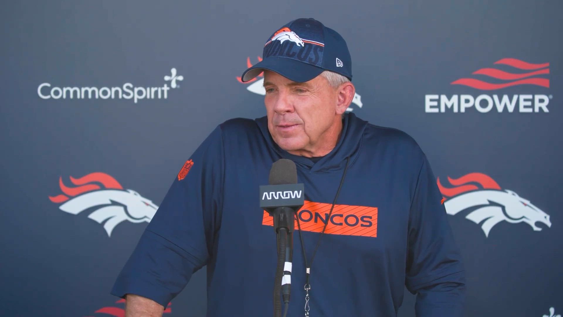 Sean Payton's excitement for new Broncos WR Jaylen Waddle is evident