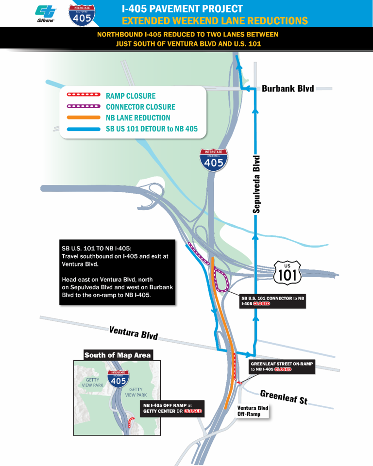 405 Freeway will fully shut down this weekend