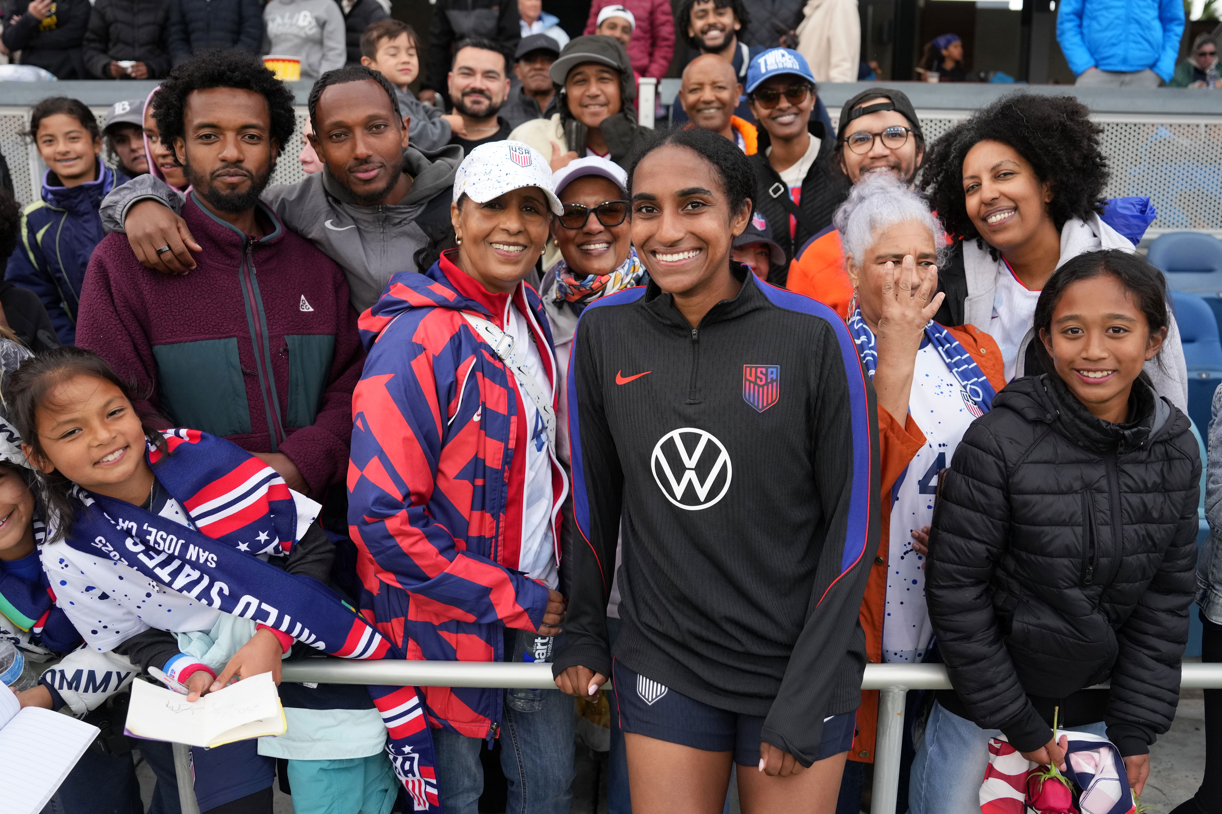 US soccer star Naomi Girma talks her village, inspiring the next generation