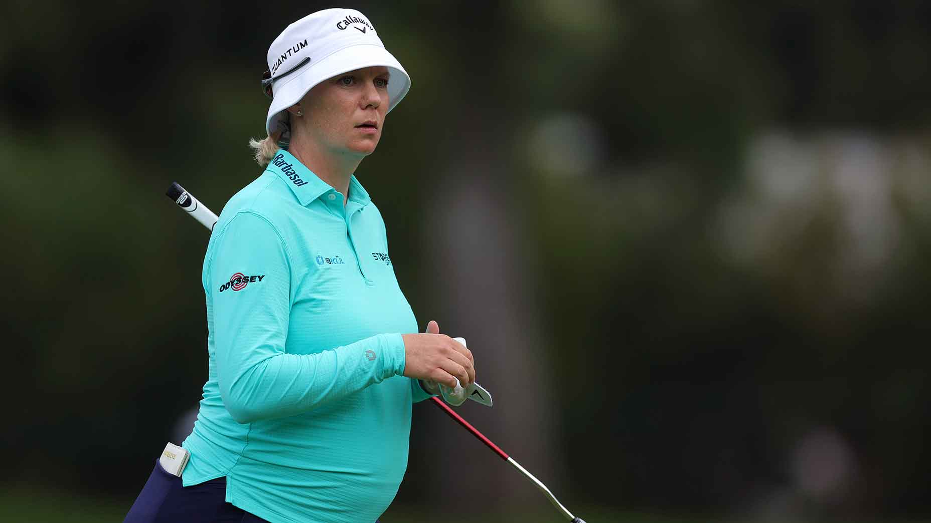 She's 7 months pregnant - and playing the US Women's Open