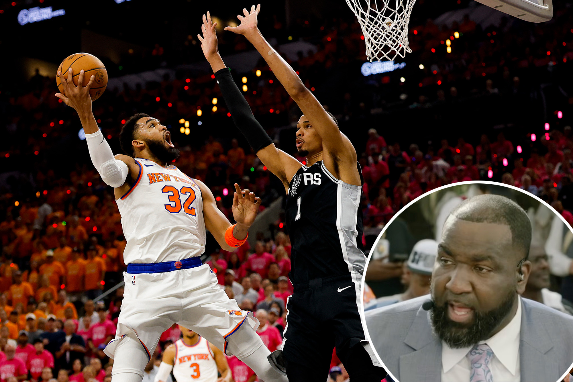 Karl-Anthony Towns 'exposed' Victor Wembanyama in Knicks' NBA Finals ...
