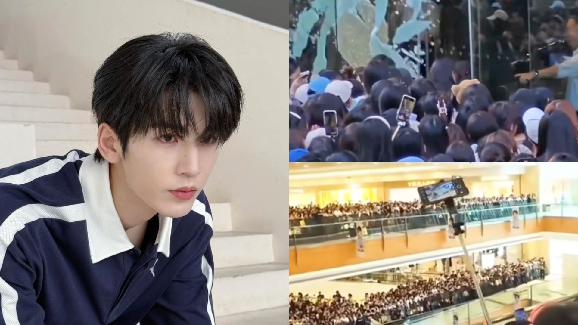 Too many fans? Overcrowding at a Chinese actor's public event caused ...