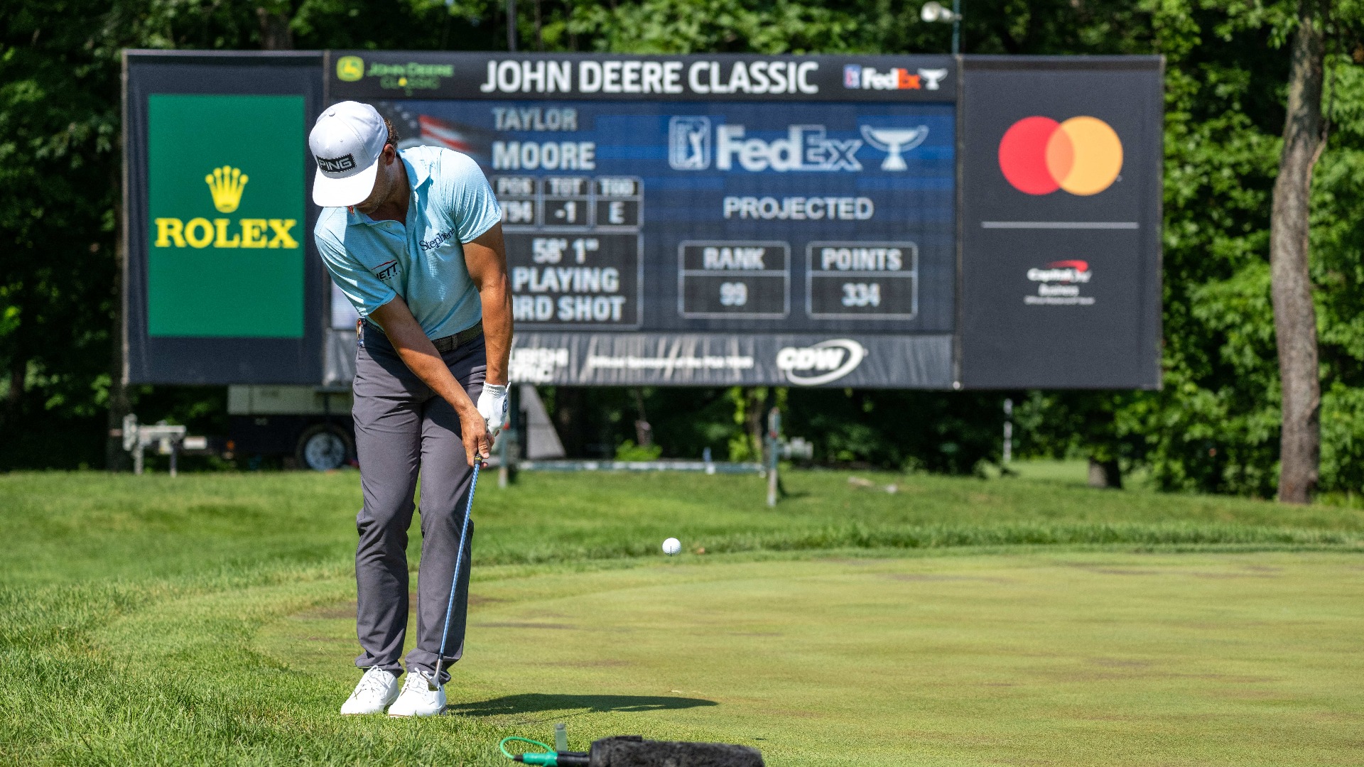 Taylor Moore's golf technique: Enhancing shot rotation