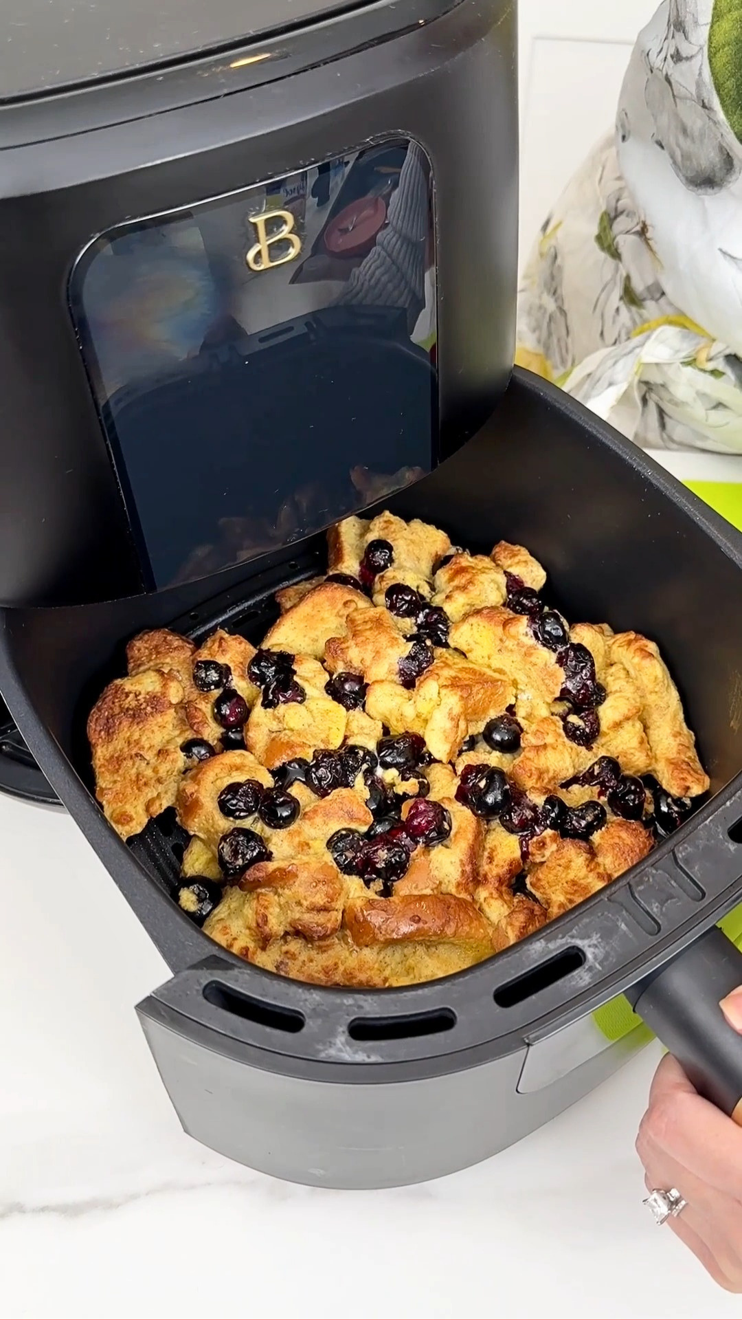 Blueberry French toast bites breakfast recipe