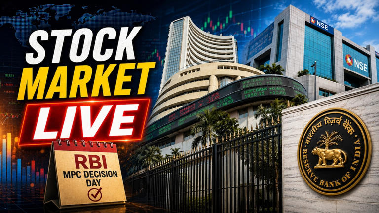 Stock market news today live updates: Nifty above 23,500, Sensex up 300 ...