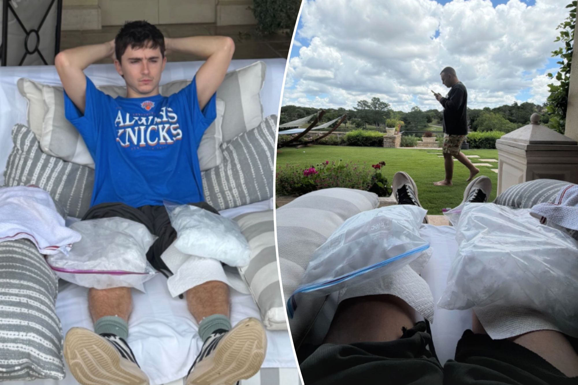 Timothee Chalamet says Knicks NBA Finals run has taken 'wear and tear ...