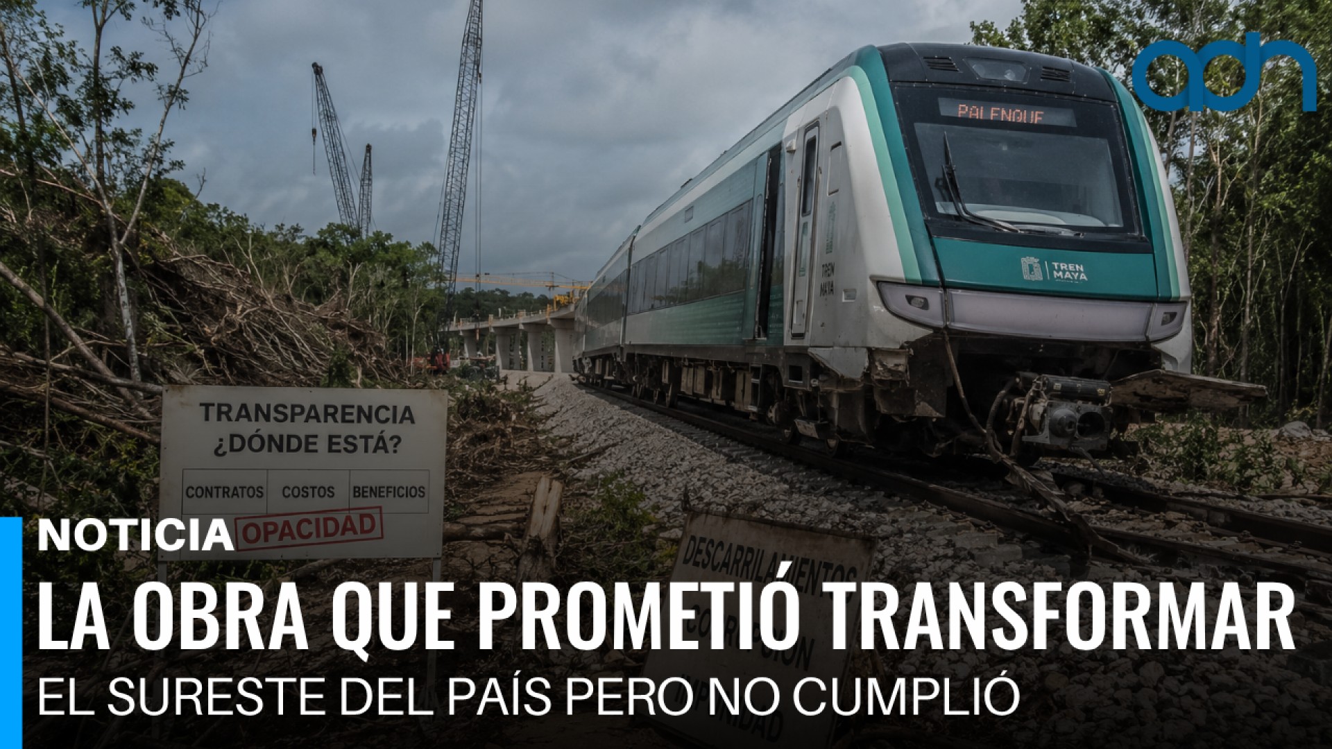 El Tren Maya, la obra que prometió transformar el sureste del país pero ...