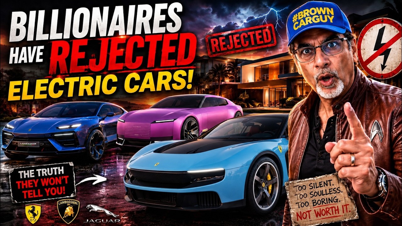 Billionaires have rejected electric cars!