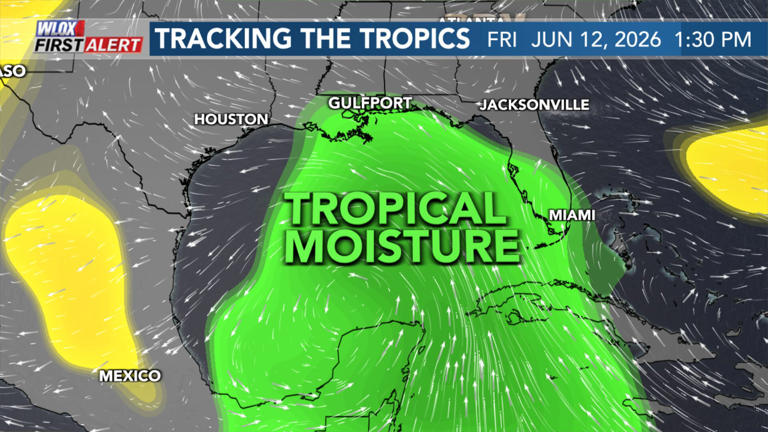 After weekend flooding, attention turns to tropics again later this week