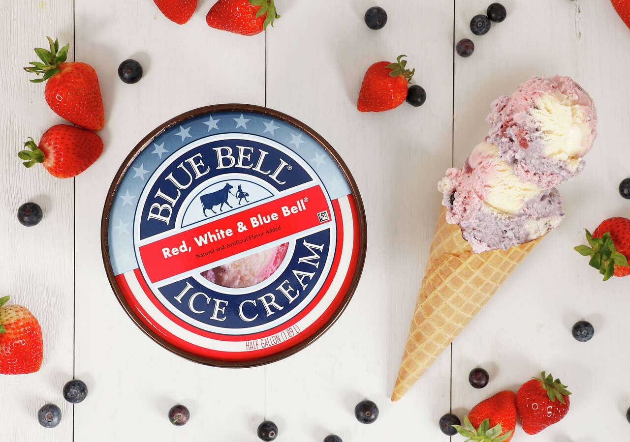 Blue Bell rings in America's birthday with patriotic flavor last sold ...