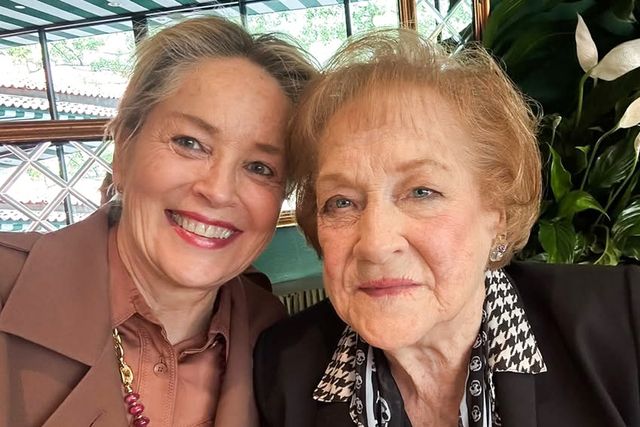Sharon Stone says she believes her mom felt 'internally incompetent ...