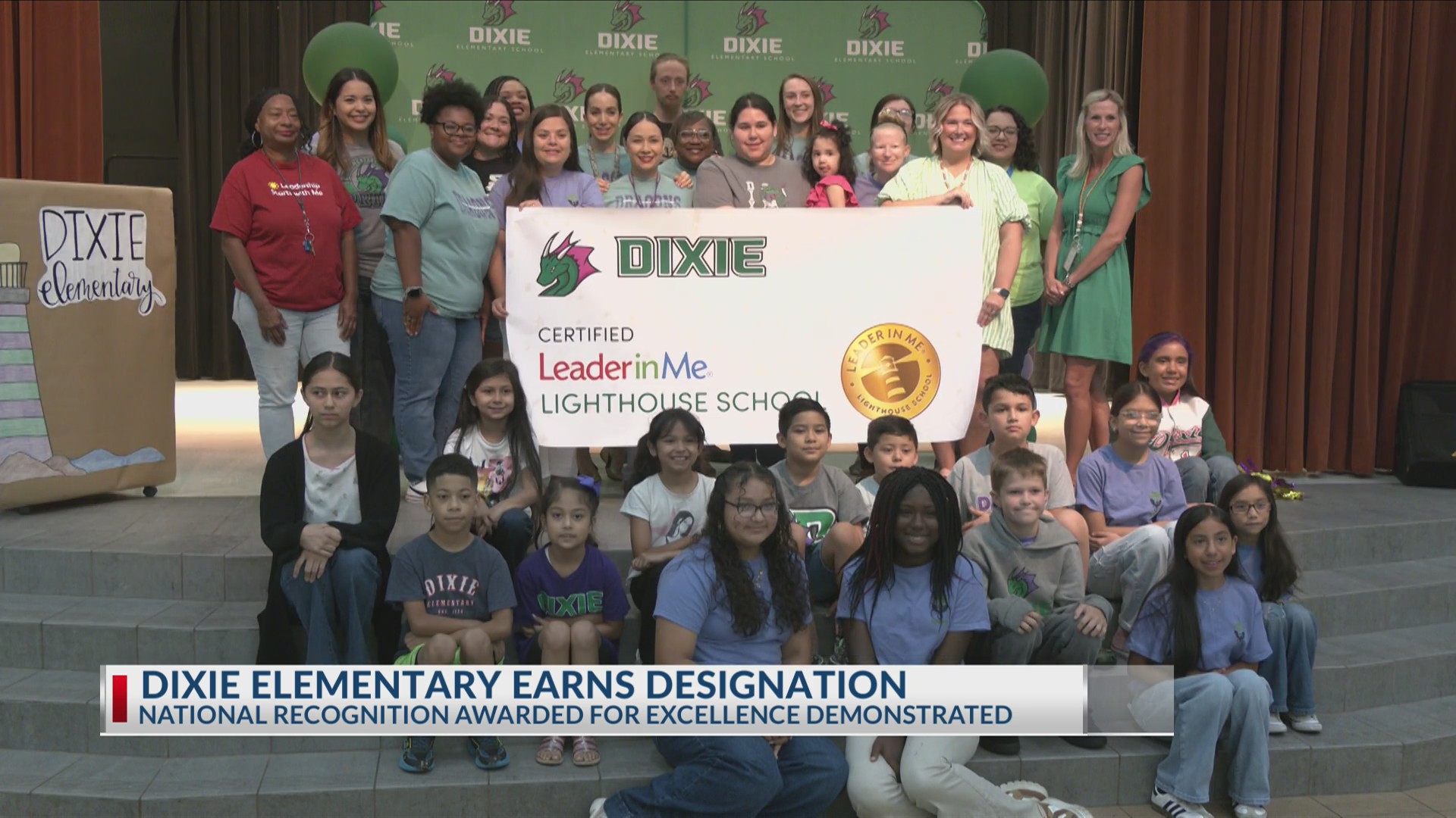 Dixie Elementary in Tyler honored for student success, leadership