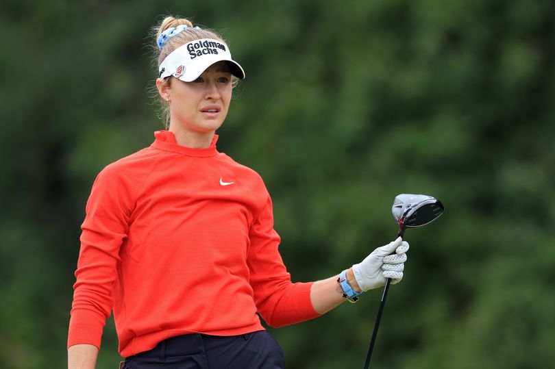 Nelly Korda forced to change out of LeBron James shoes after just six ...